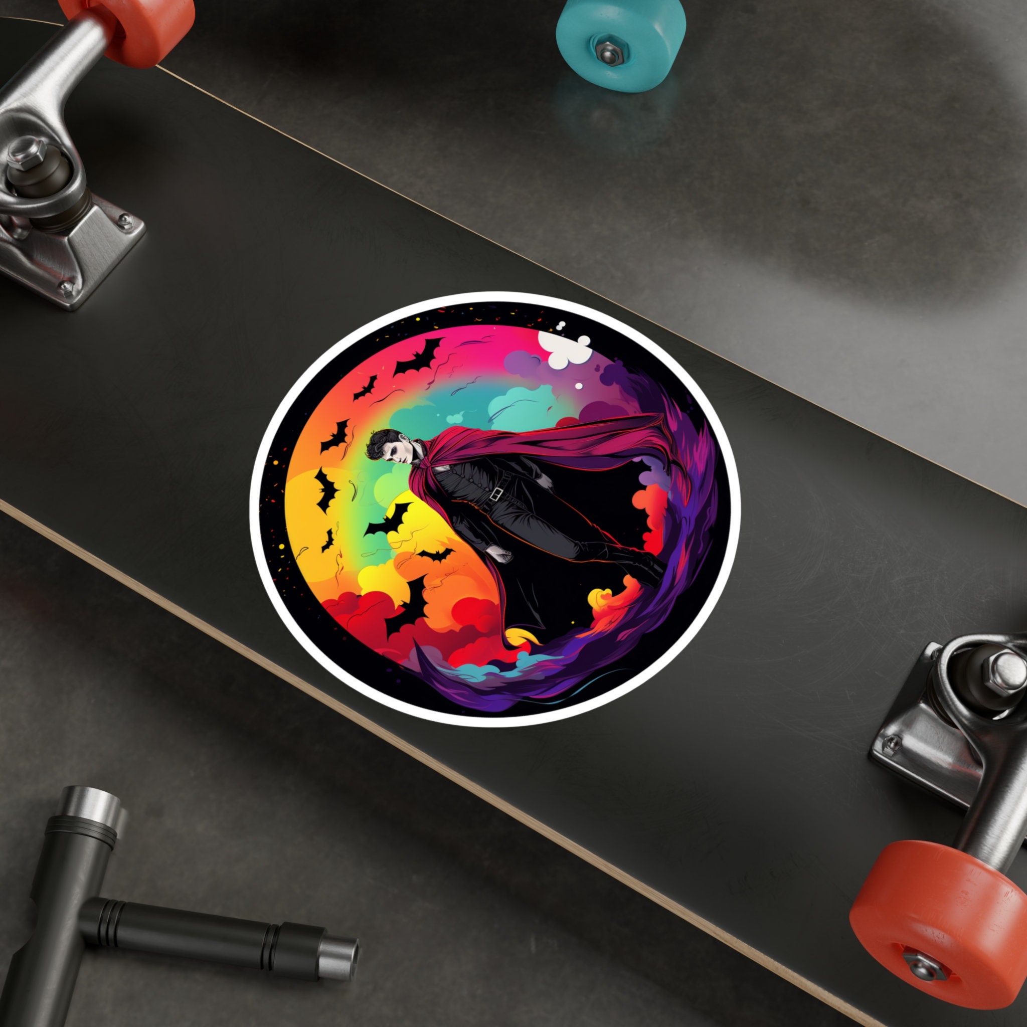 LGBT Pride Vampire Vinyl Decal Halloween Sticker - Etsy