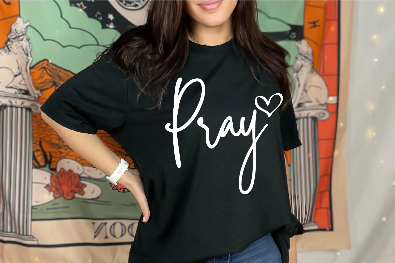 Pray Design Svg, Pray Svg, Prayer Svg Cut File, Faith, Christian Svg ...