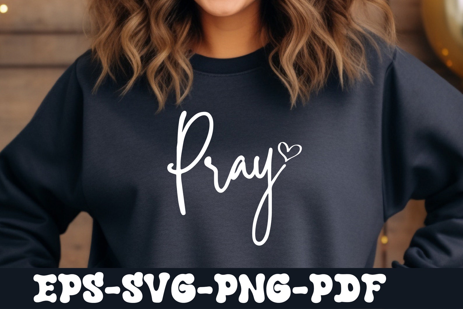 Pray Design Svg, Pray Svg, Prayer Svg Cut File, Faith, Christian Svg ...