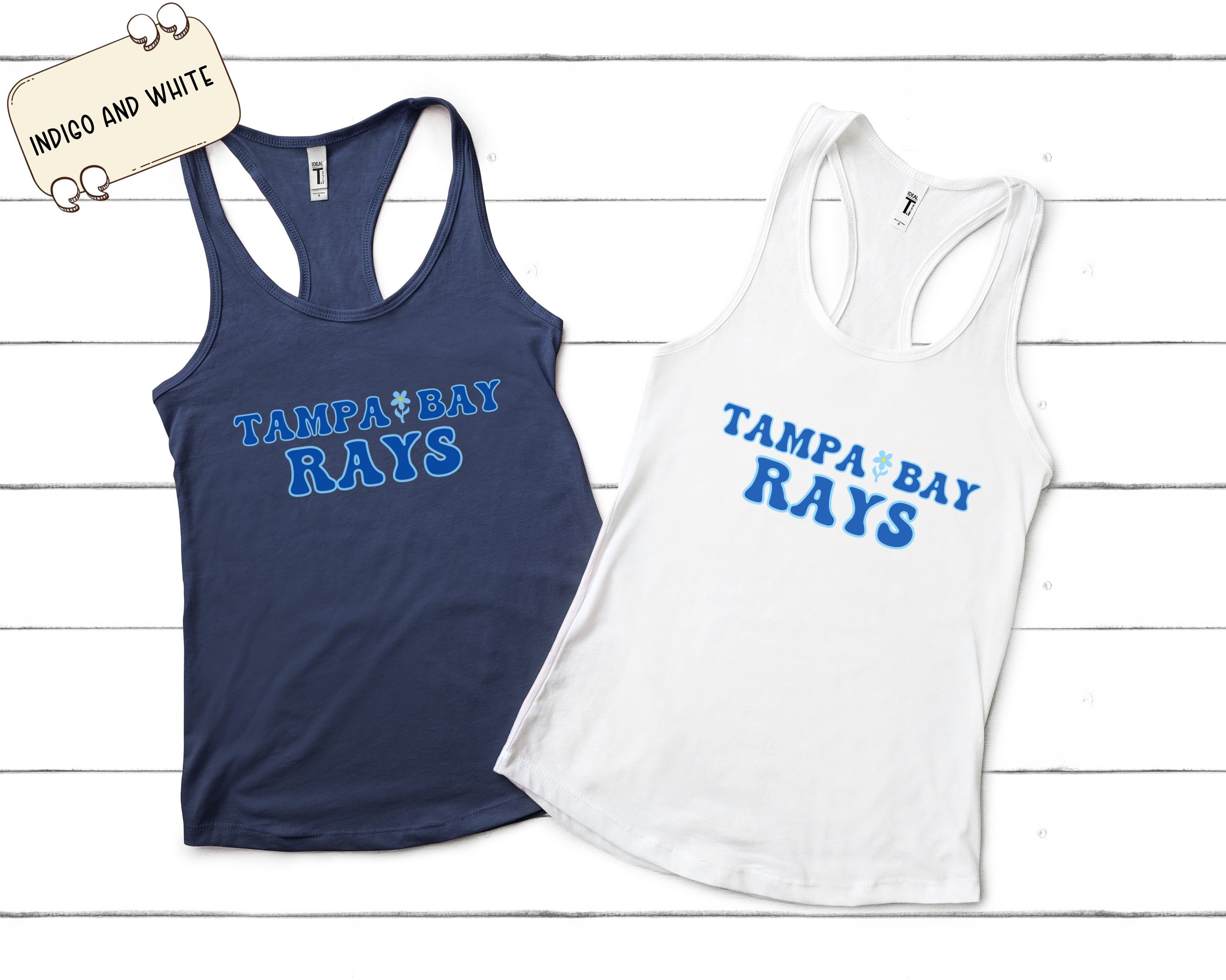 Retro Tampa Bay Rays Tank Top, Retro Tb Rays Tank, Retro Rays Tank ...