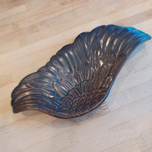 Vintage Ceramic Angel Wing Trinket Dish/ring Dish - Etsy