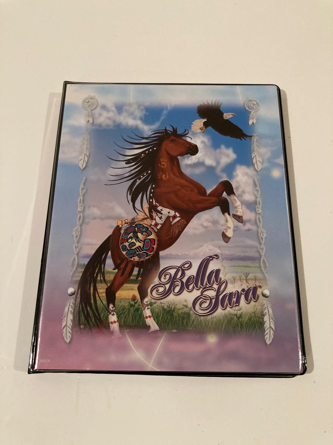 Ultra PRO 2008 Bella Sara Cheyenne and Eagle 4-pocket Portfolio NEW - Etsy