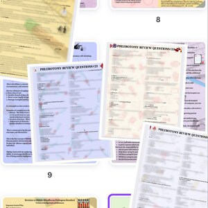 Phlebotomy Study Guide Bundle: Plus 170 Review Questions (PDF Download ...