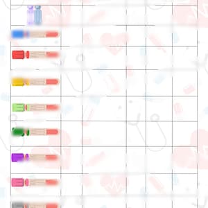 Phlebotomy Order of Draw and Chart Exercise (2 Pages PDF Files) - Etsy