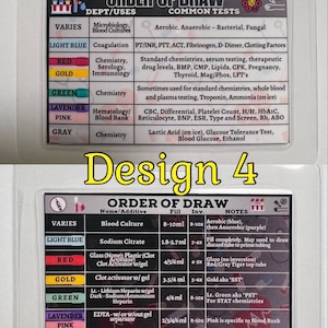 Order of Draw Badge Card With BADGE REEL - Etsy