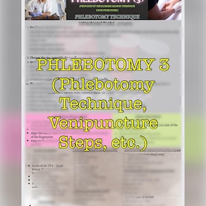 Phlebotomy Study Guide Bundle: Plus 170 Review Questions (PDF Download ...