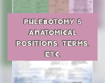 Phlebotomy Starter Pack - Etsy