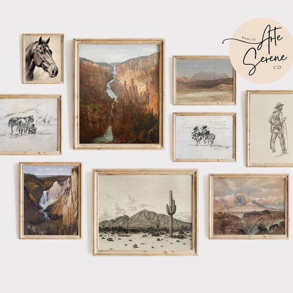 Western Prints - Etsy