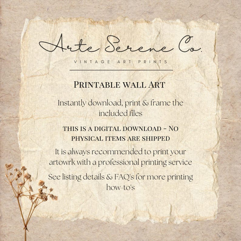 Cottagecore Art Print VINTAGE Landscape Painting PRINTABLE Wall Art ...