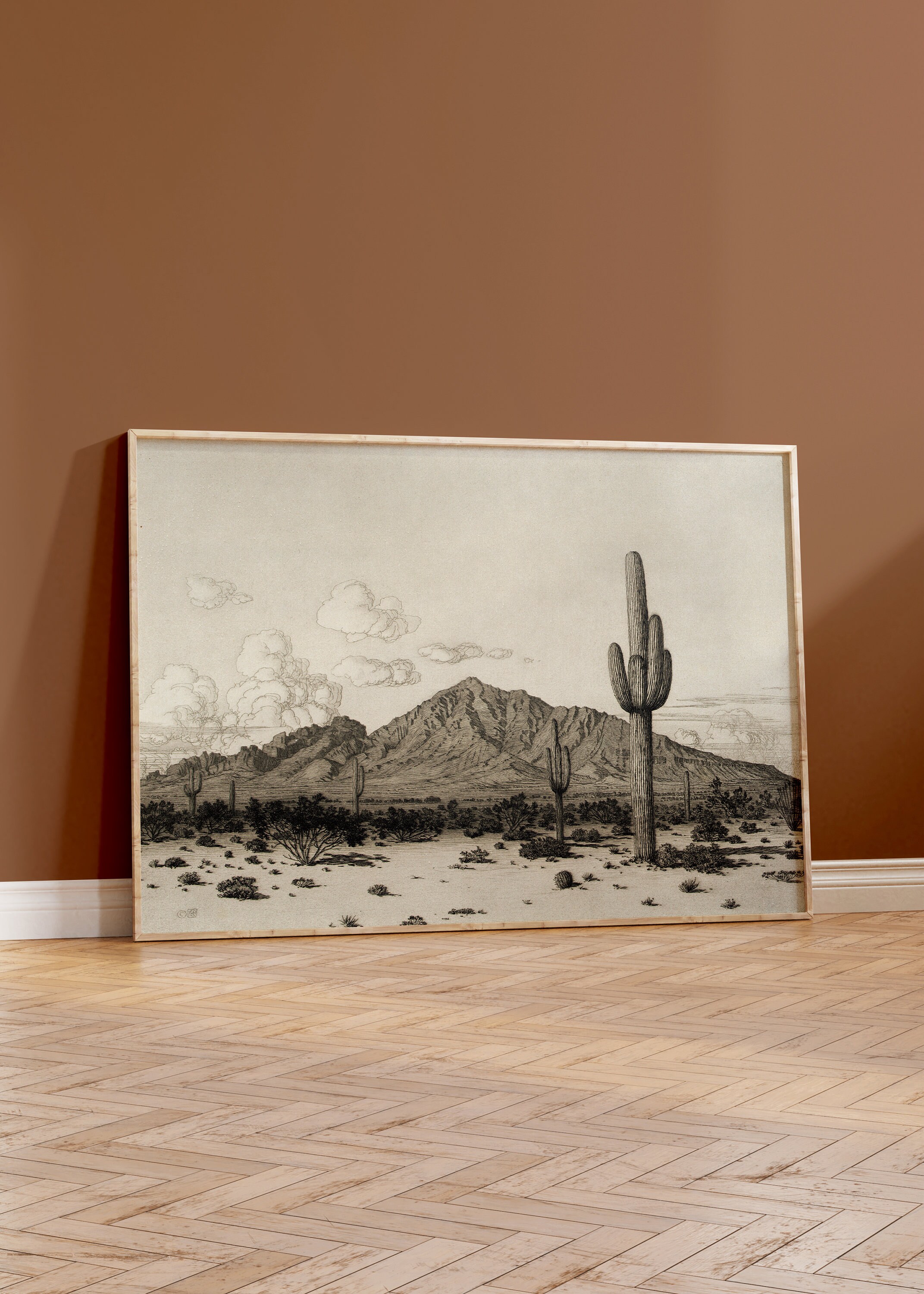 VINTAGE Southwestern Gallery Wall Collection Western Cowboy DIGITAL ...