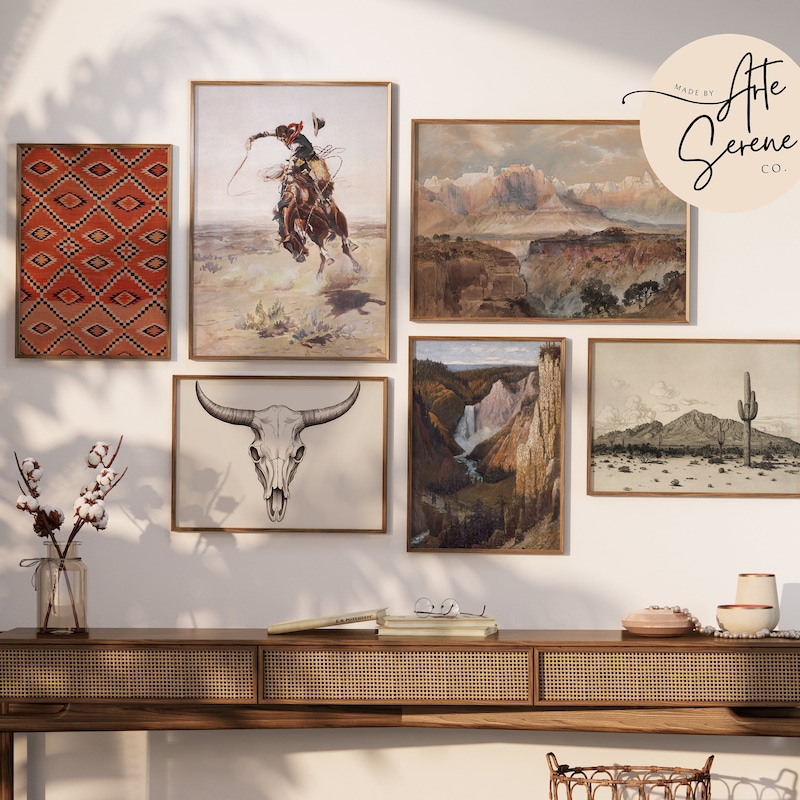 Western Prints - Etsy