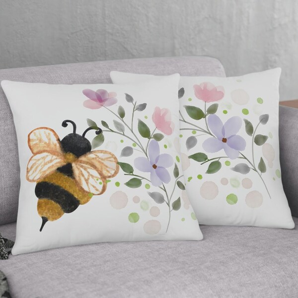 Bumble Bee Pillow - Etsy
