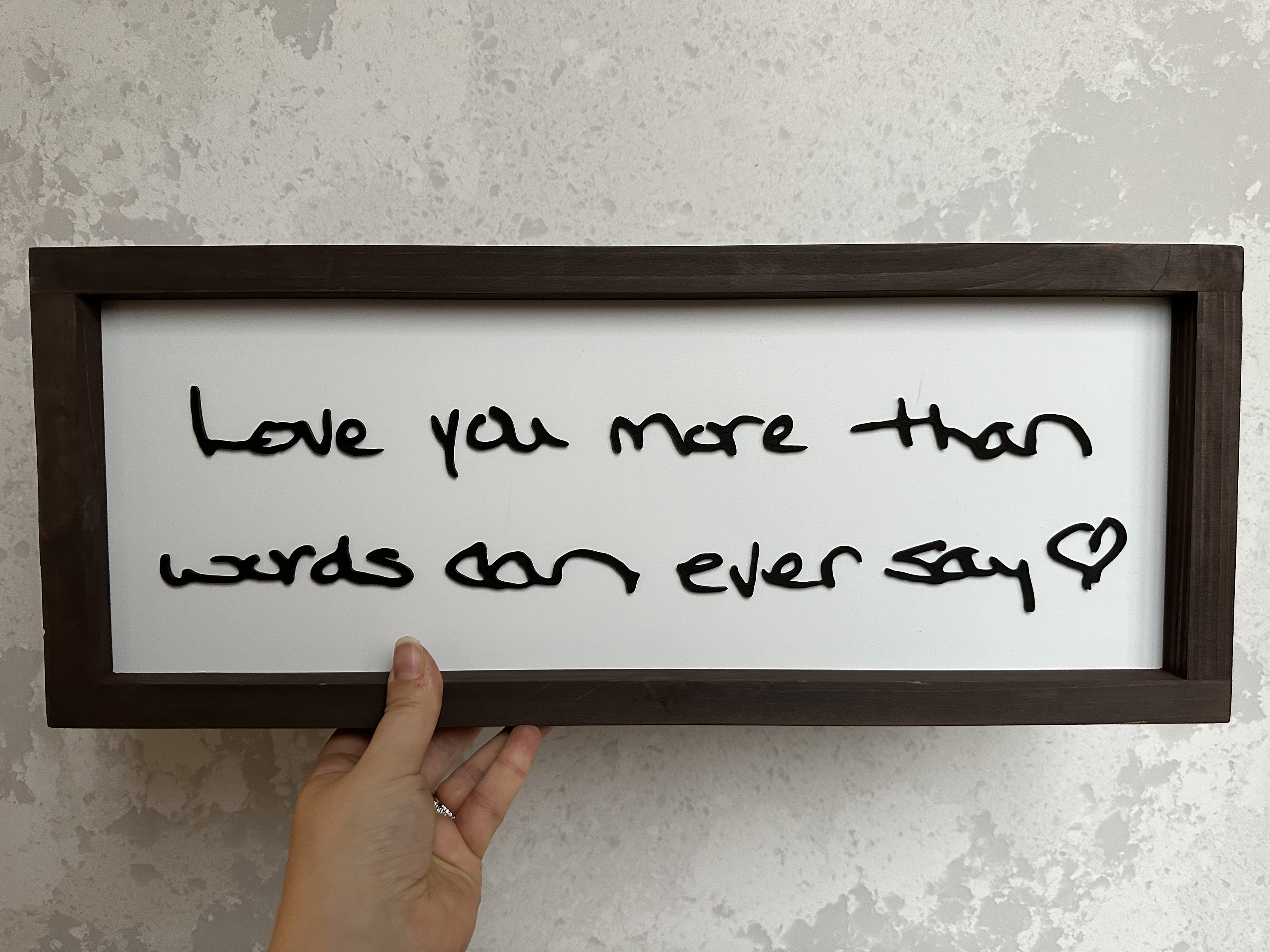 Custom Handwritten Signs, Personalized Signs Made With Handwriting - Etsy