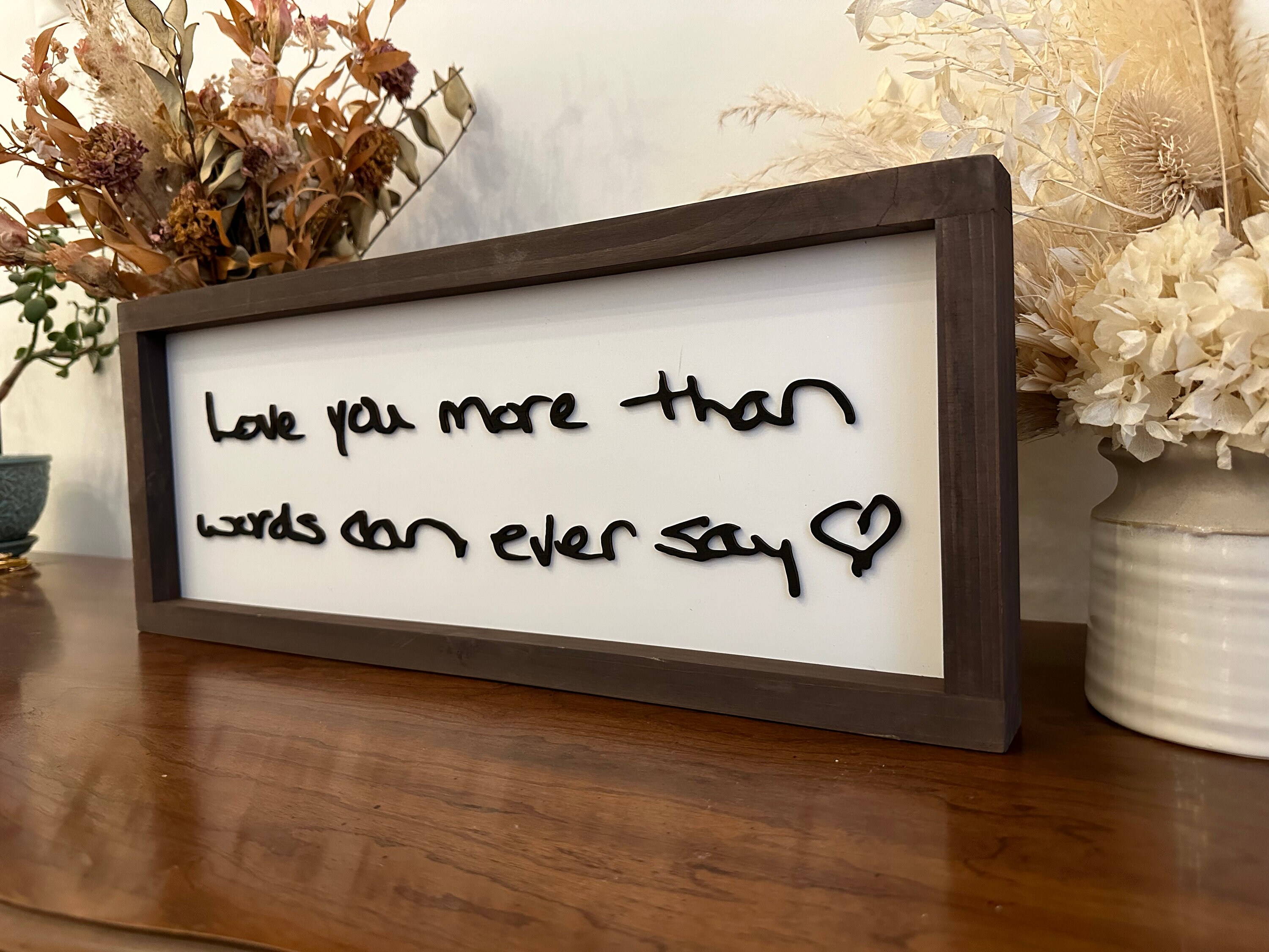 Custom Handwritten Signs, Personalized Signs Made With Handwriting - Etsy