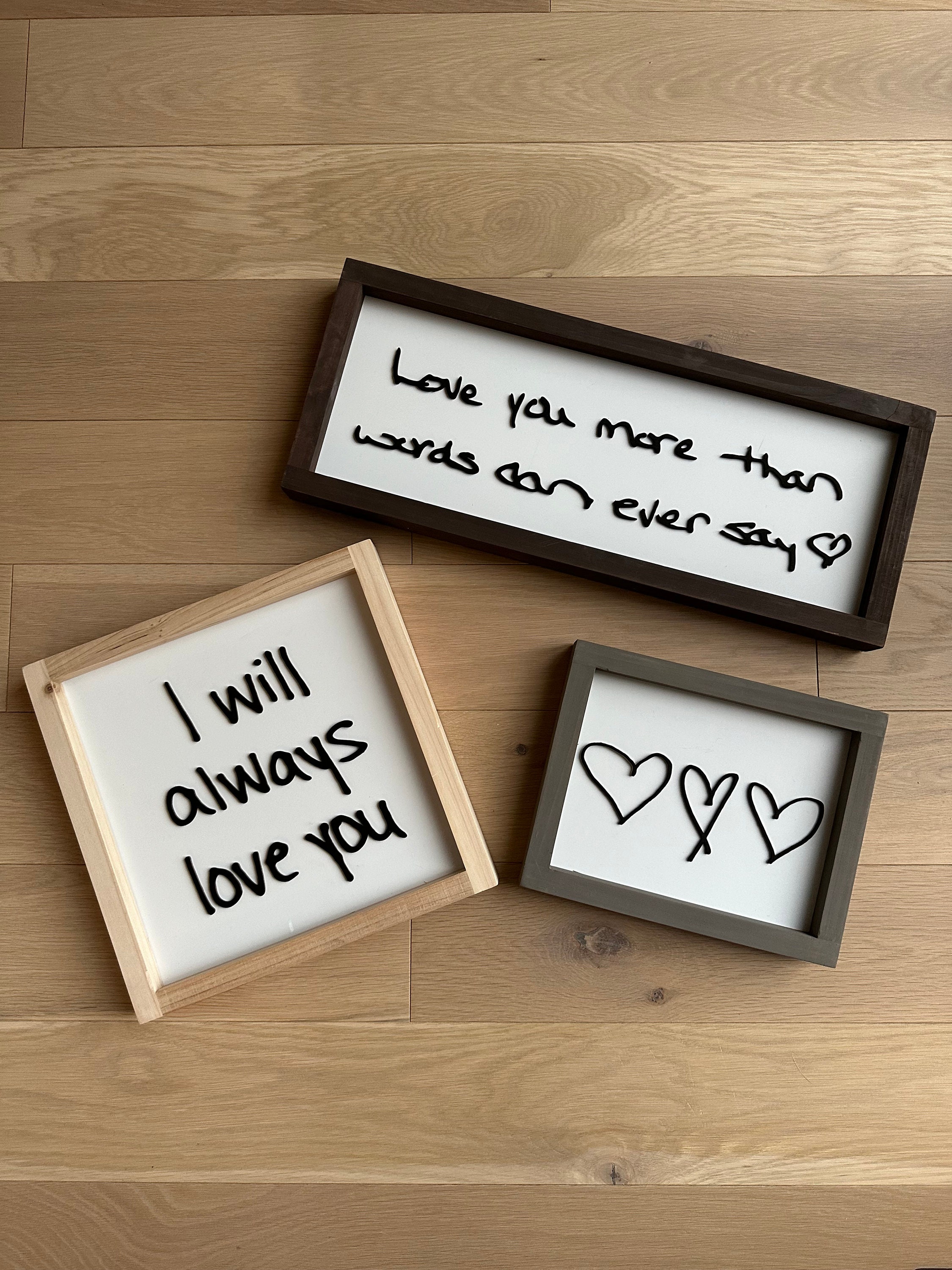 Custom Handwritten Signs, Personalized Signs Made With Handwriting - Etsy