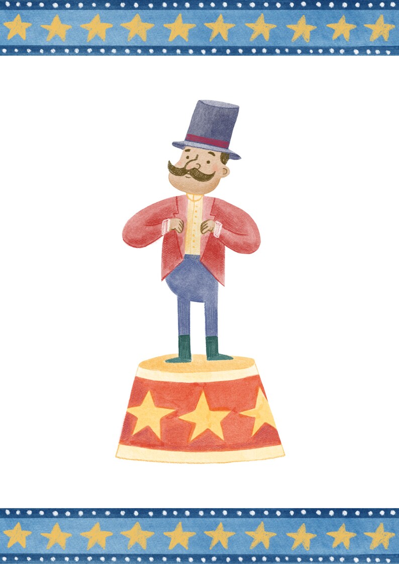 Circus Printable Pictures for Kids Bedroom Play Room Nursery - Etsy