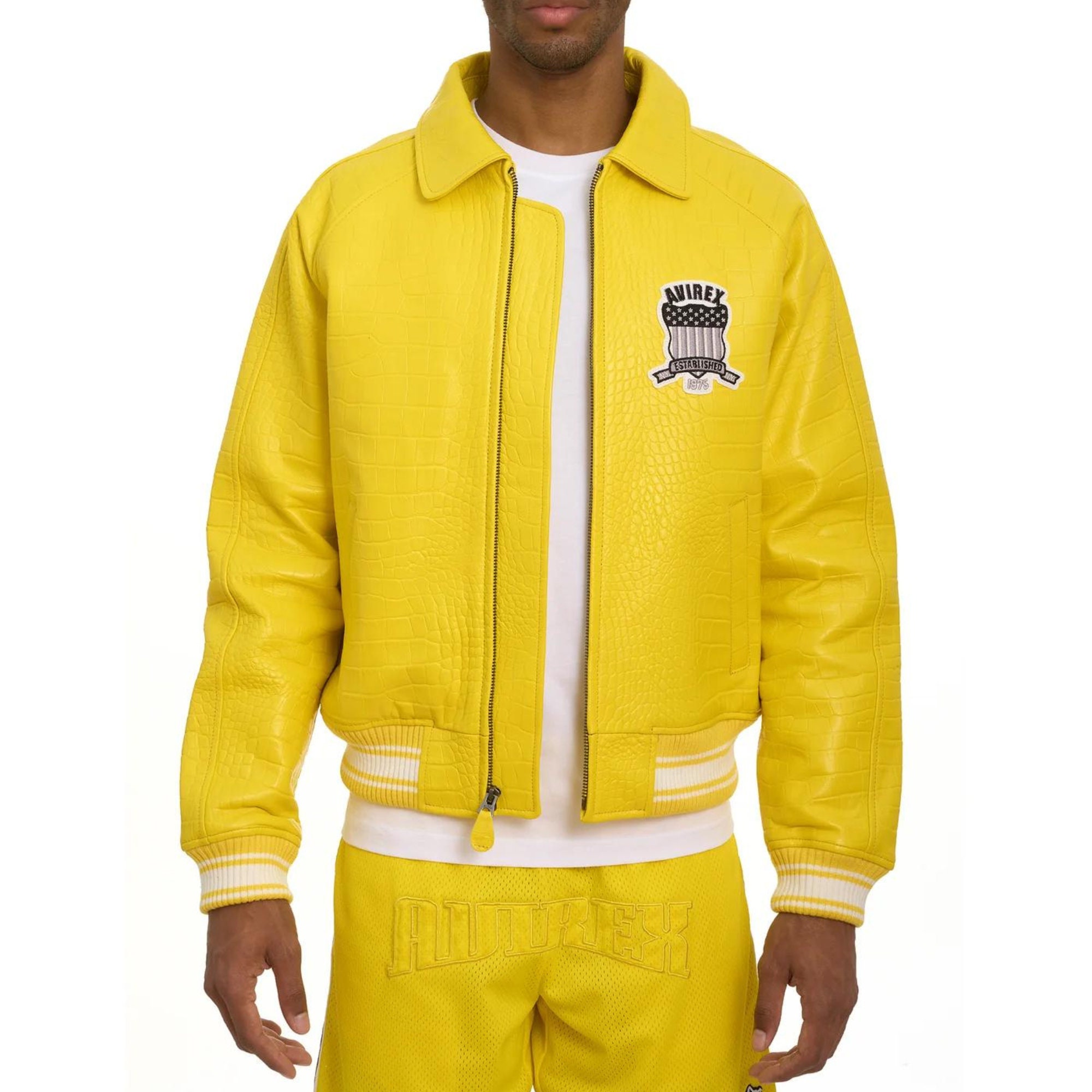Limited Edition Croc Embossed Icon Jacket, Crocodile Icon Jacket in ...