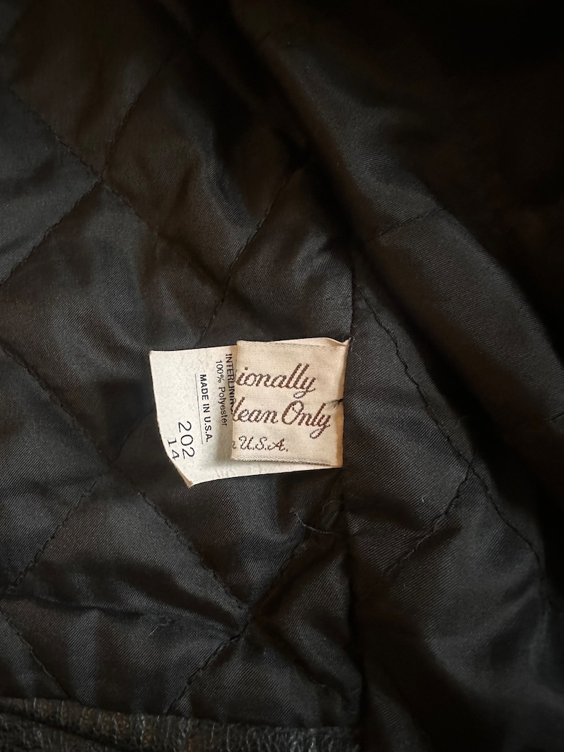 Vintage EXCELLED Leather Jacket - Etsy