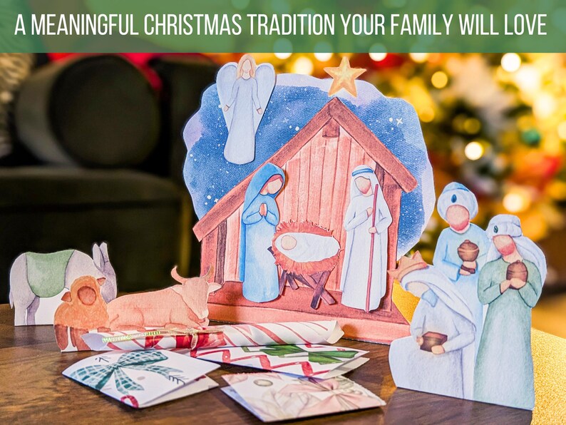 My Gift to Baby Jesus – Printable Nativity Activity (instant PDF ...