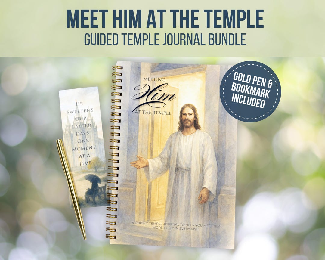 LDS Temple Journal Bundles. LDS Youth, Relief Society, Quorum ...