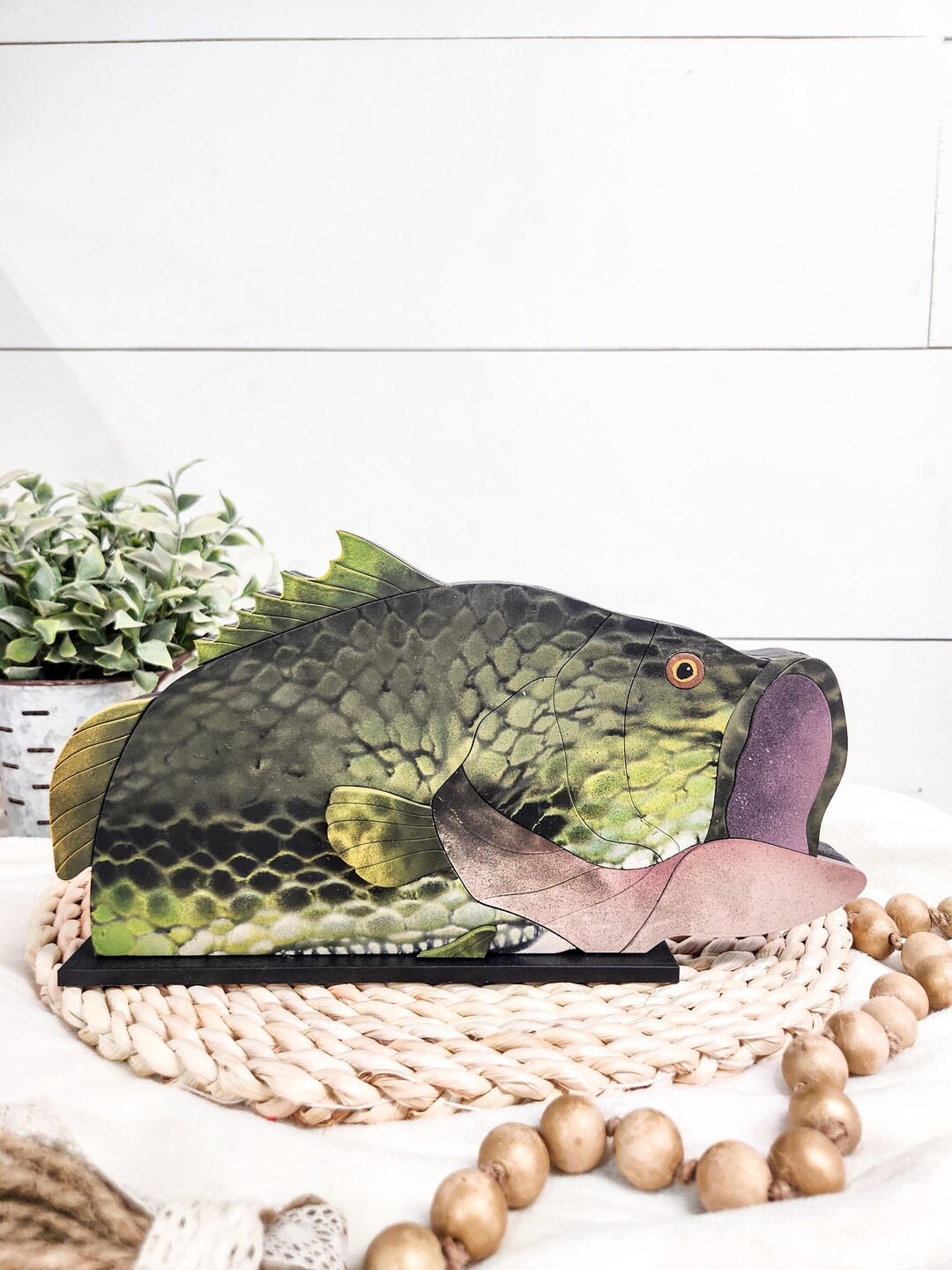 Bass Fish Piggy Bank, Gift for Kids, Piggy Bank, Coin Bank - Etsy