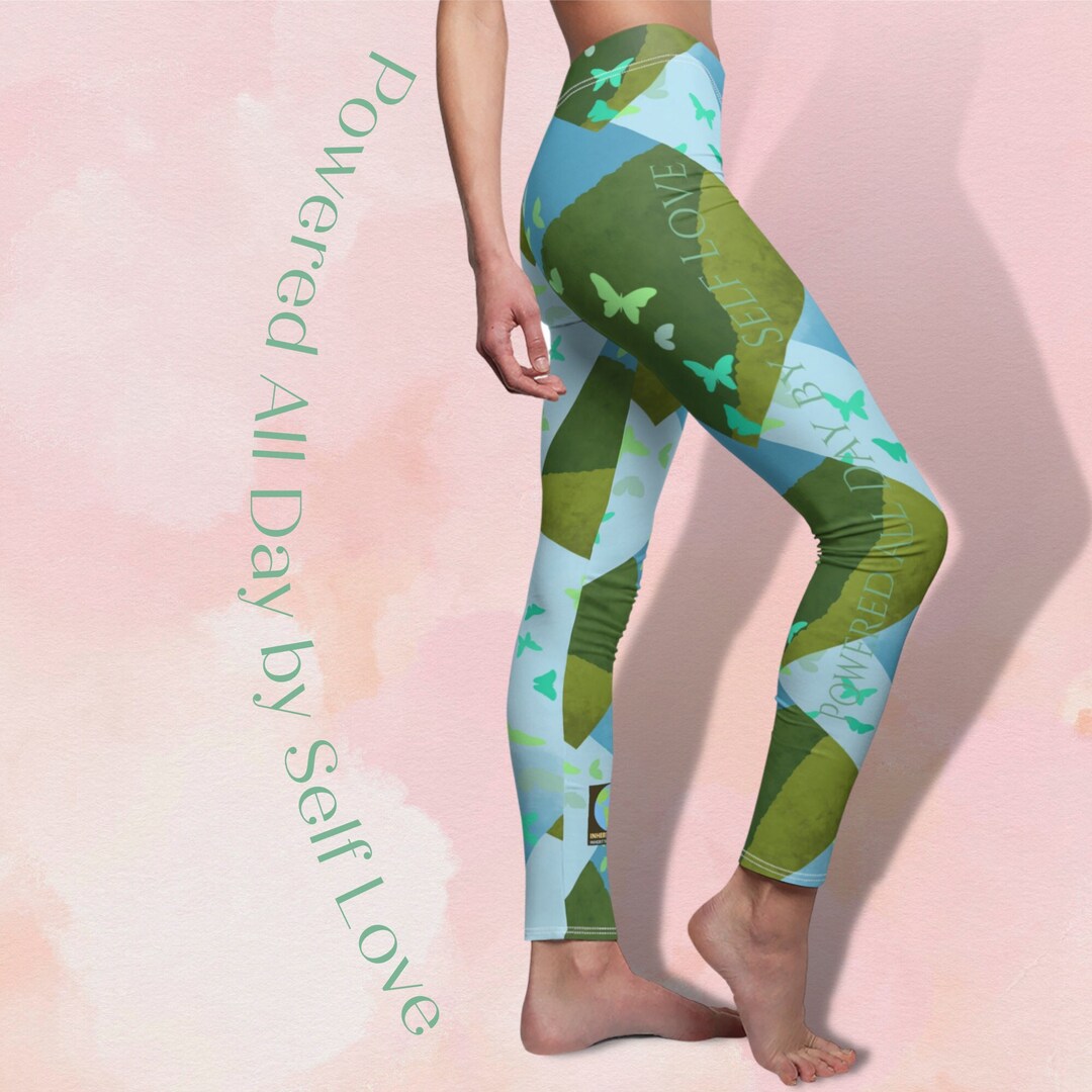 Butterfly Yoga Pants Artistic Design Spirit Animal Free Comfort ...
