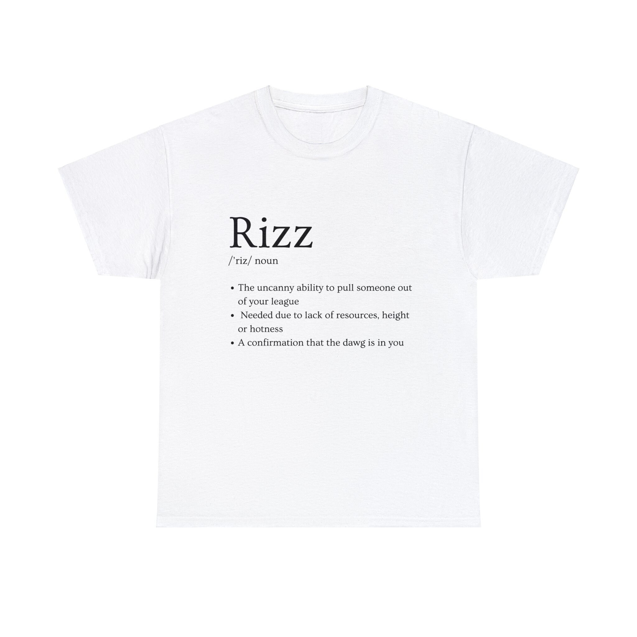 Rizz Definition Shirt, Funny Tshirt, Gift for Him, Gift for Her, Funny ...