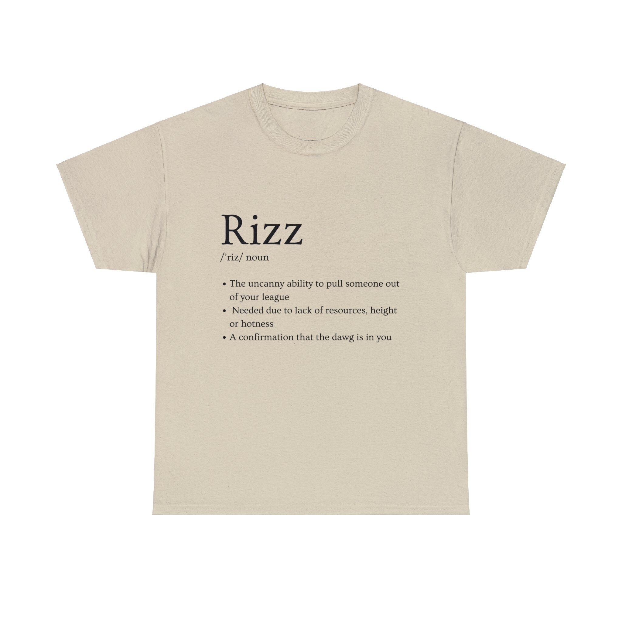 Rizz Definition Shirt, Funny Tshirt, Gift for Him, Gift for Her, Funny ...