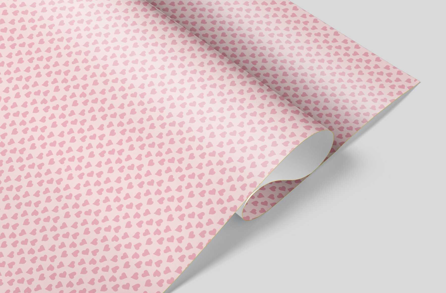 Pink Hearts wrapping paper sheets sold by Cheryl | SKU 213026 ...
