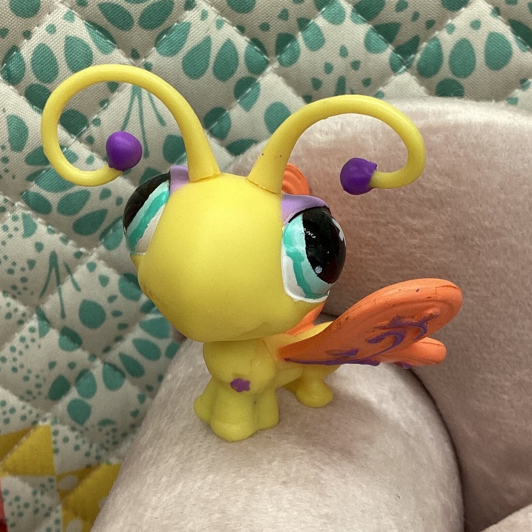 LPS Little Pet Shop Pets Authentic 497 Butterfly With Purple - Etsy