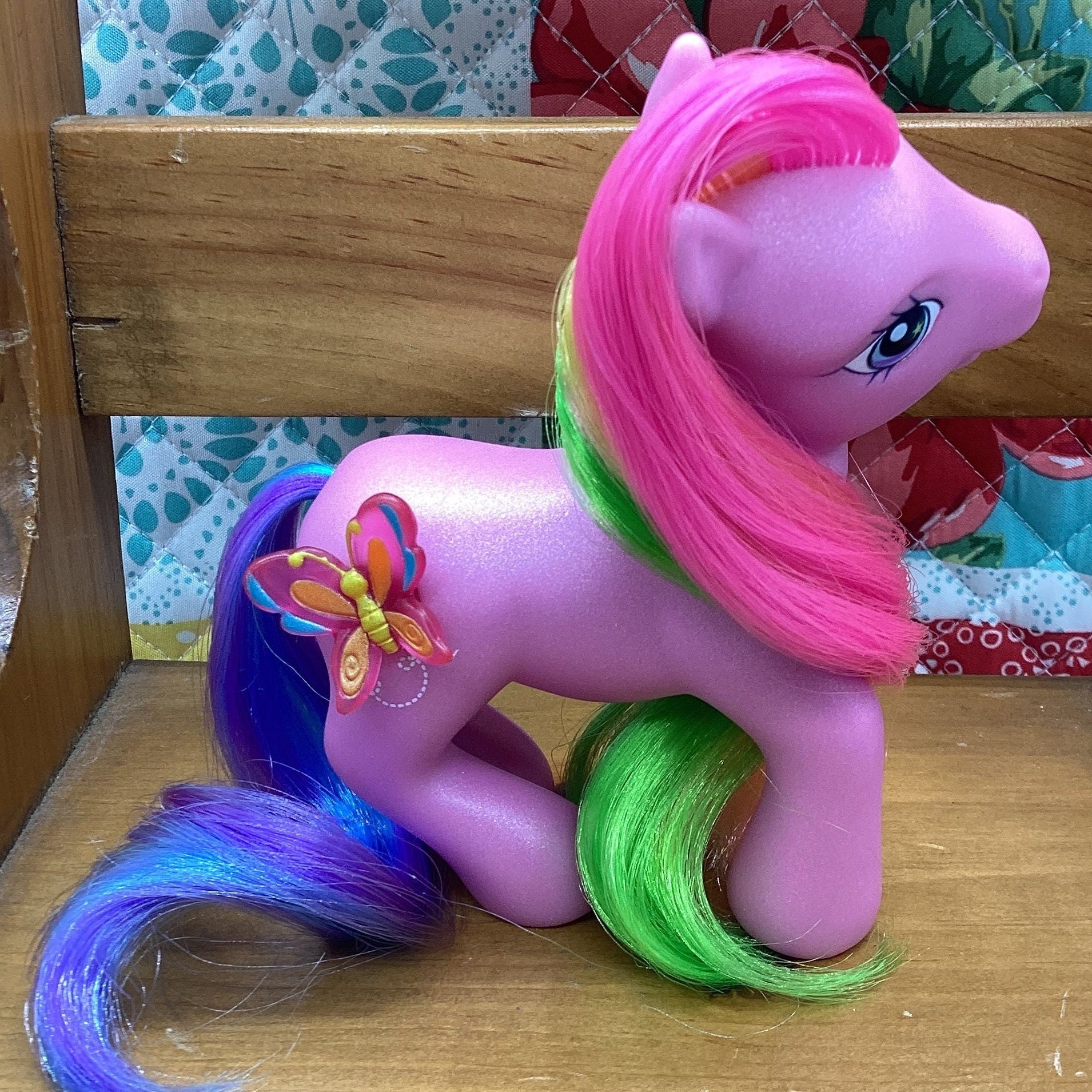My Little Pony G3 Wind Drifter 3D Butterfly Cutie Mark - Etsy