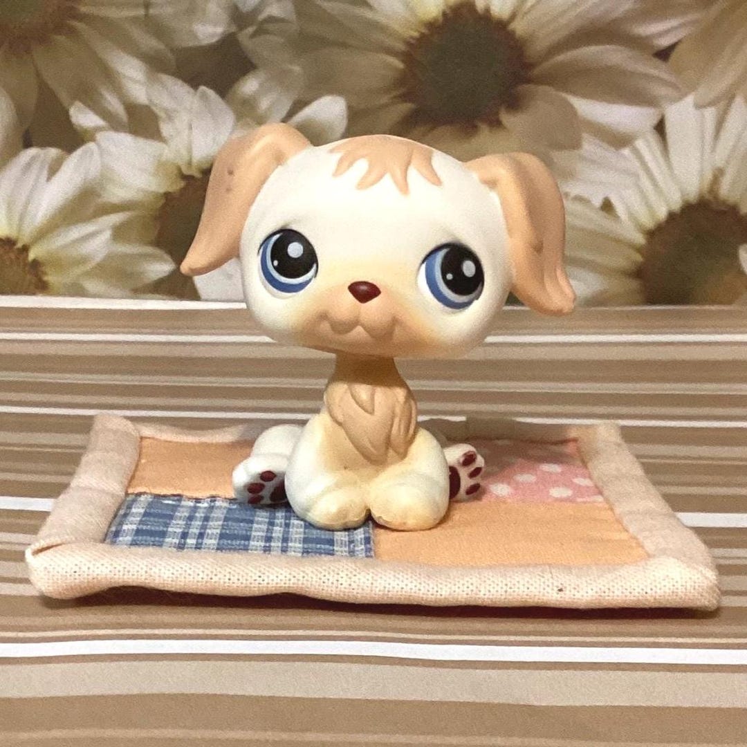 Vintage Littlest Pet Shop LPS #140 Golden Retriever Dog, Hasbro - Etsy