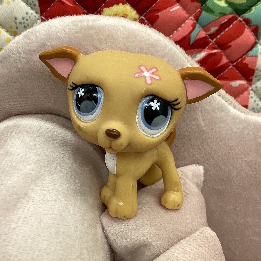 LPS Little Pet Shop Pets Authentic 498 Greyhound Puppy Dog - Etsy
