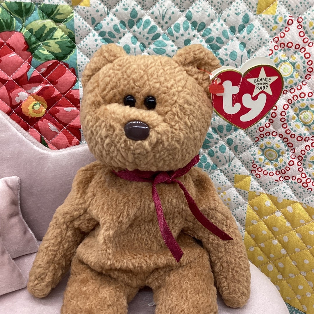 Ty Beanie Baby Curly Bear 1993/1996 - Etsy