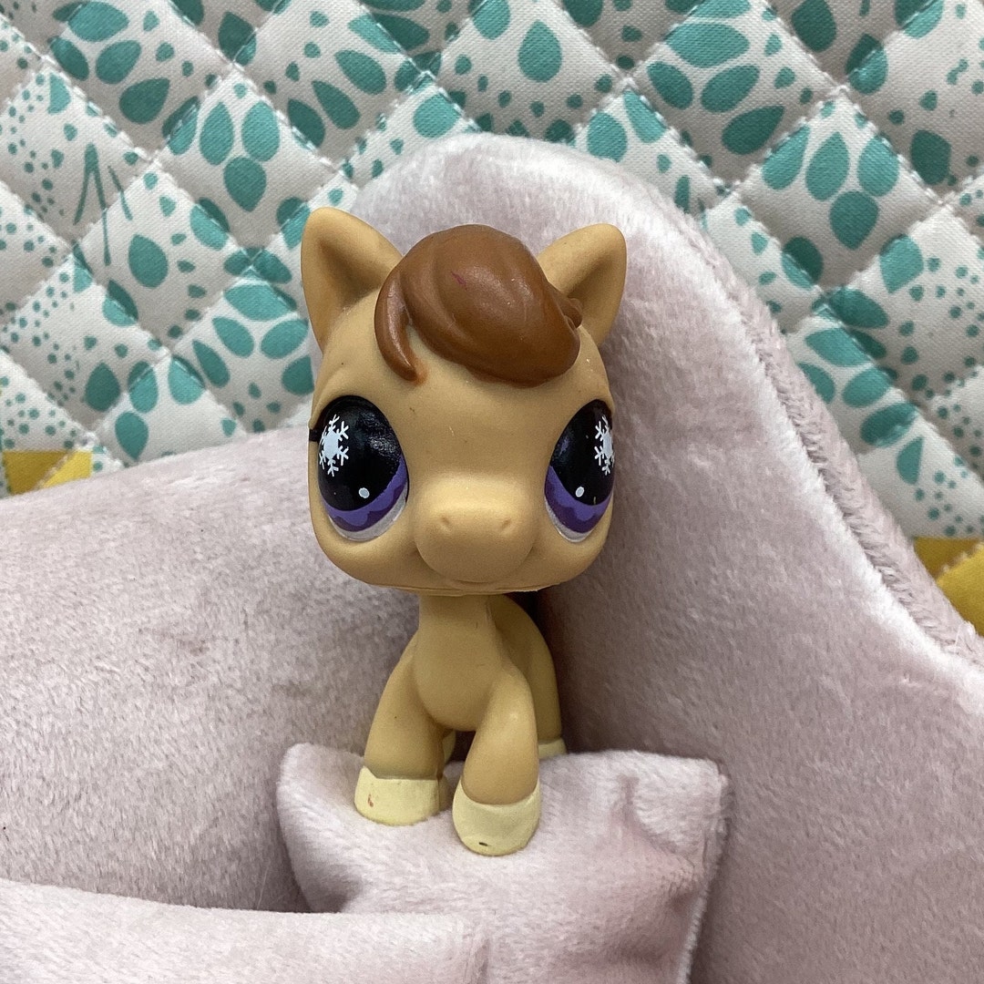 LPS Littlest Pet Shop Pets lps 684 Horse / Brown/ Tan / - Etsy