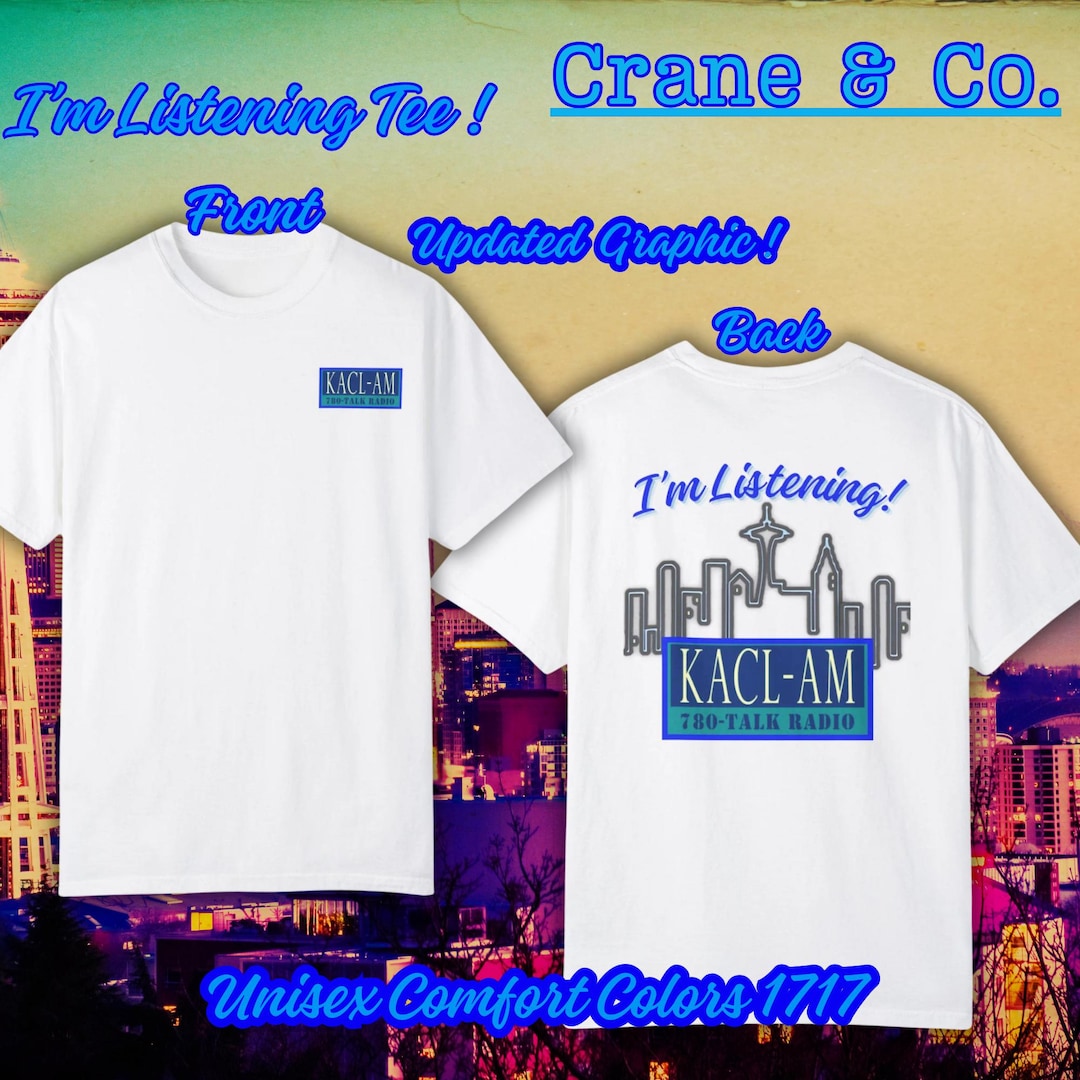 Frasier KACL AM Radio Shirt Frasier Fan Favorite Shirt Gildan Comfort ...