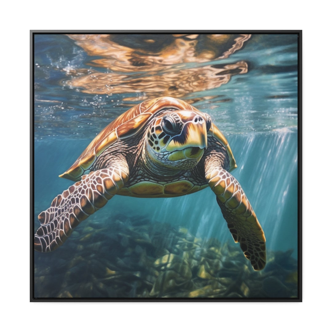 ʻea Kua Neneke - Canvas, Square Frame - Etsy