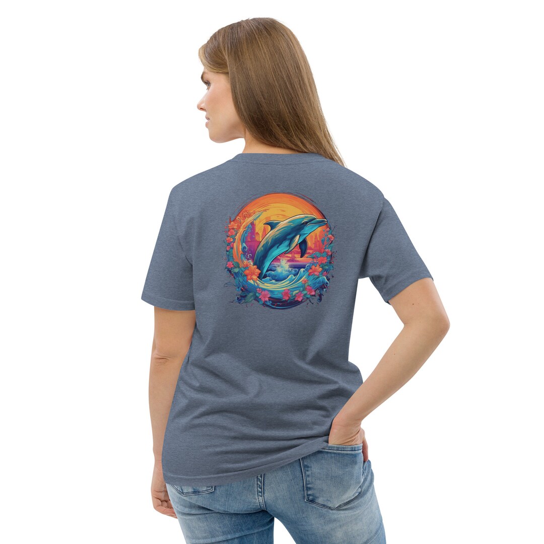 As I Look Out Over the Bay, the Dolphins Are at Play - Tee - Etsy