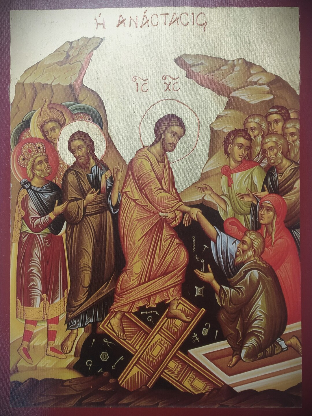 The Resurrection of Christ, Paschal Icon - Etsy