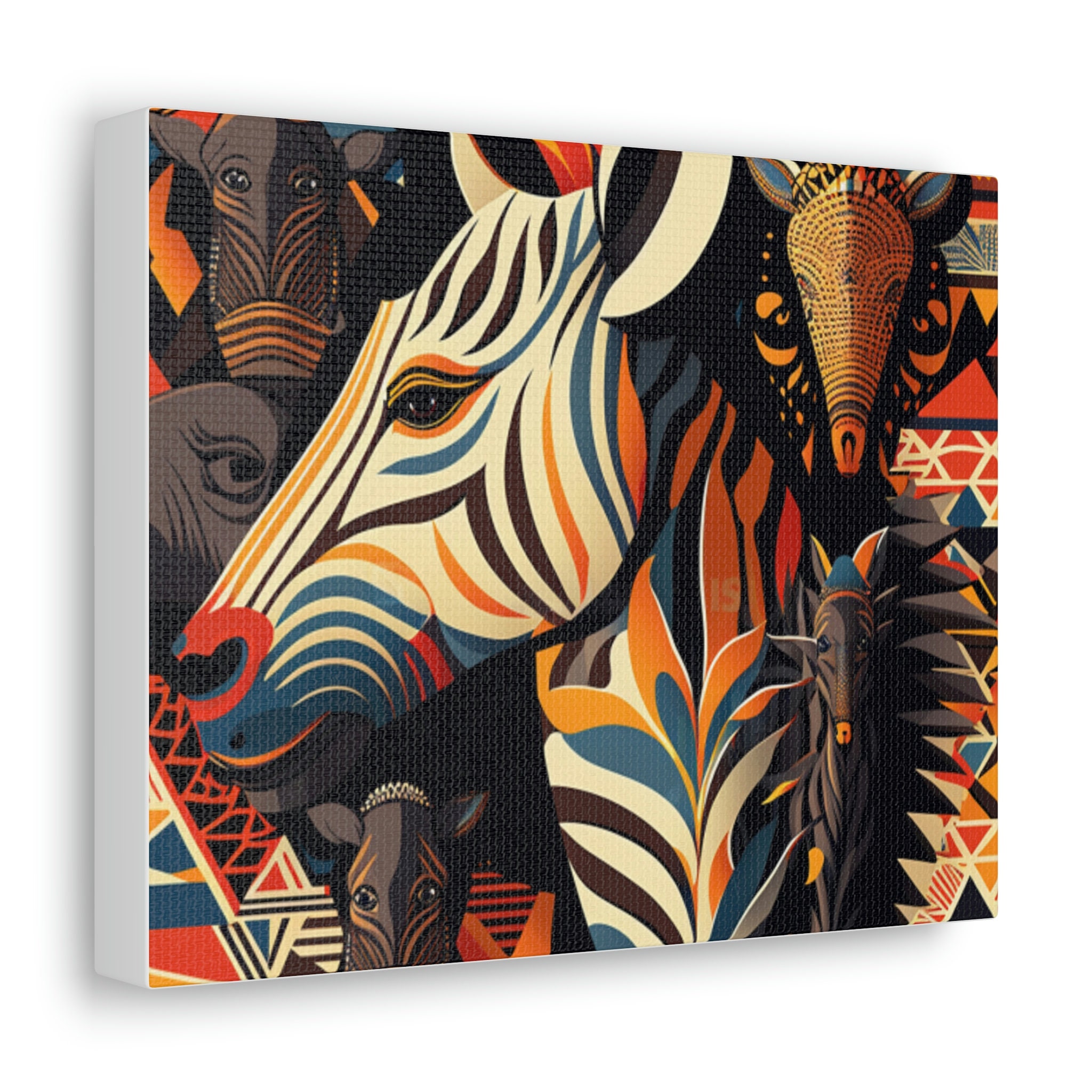 Wildlife Abstract Art Canvas , Canvas Wraps,gallery Wraps - Etsy