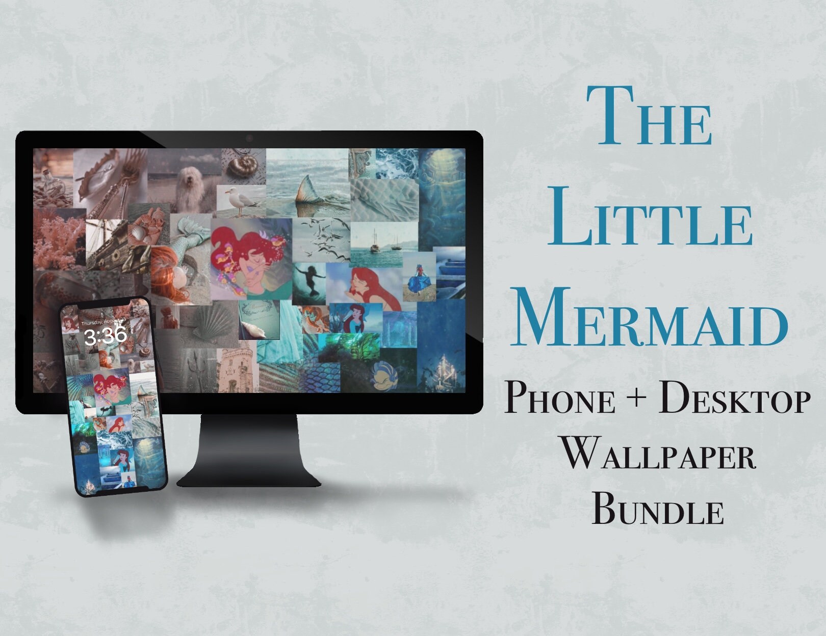 Little Mermaid Desktop Wallpaper