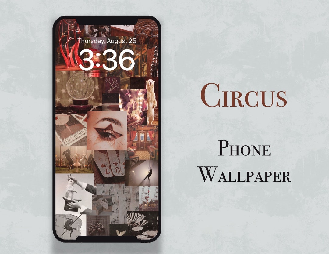 Circus Phone Wallpaper - Etsy
