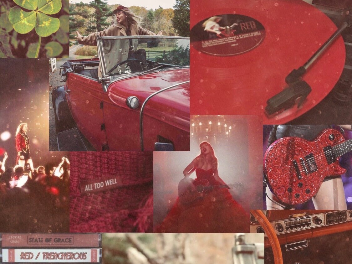 Taylor Swifts red TV Phone Wallpaper - Etsy