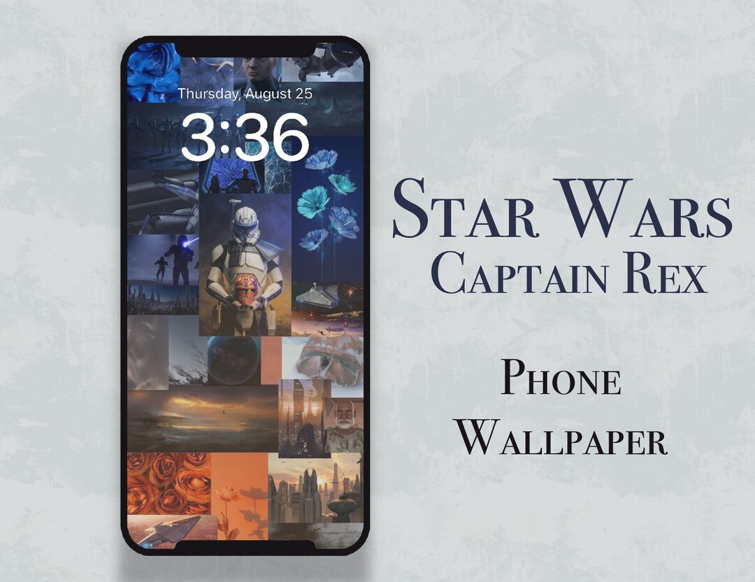 Captain Rex- Phone Wallpaper - Etsy