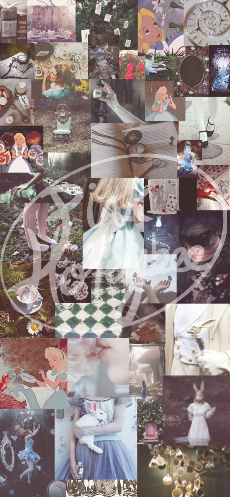 Wonderland Phone and Desktop Wallpaper Bundle - Etsy