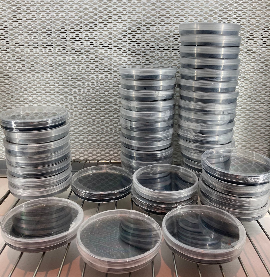 Pre-poured MEA Agar Petri Dishes With Organic Activated Charcoal - Etsy UK