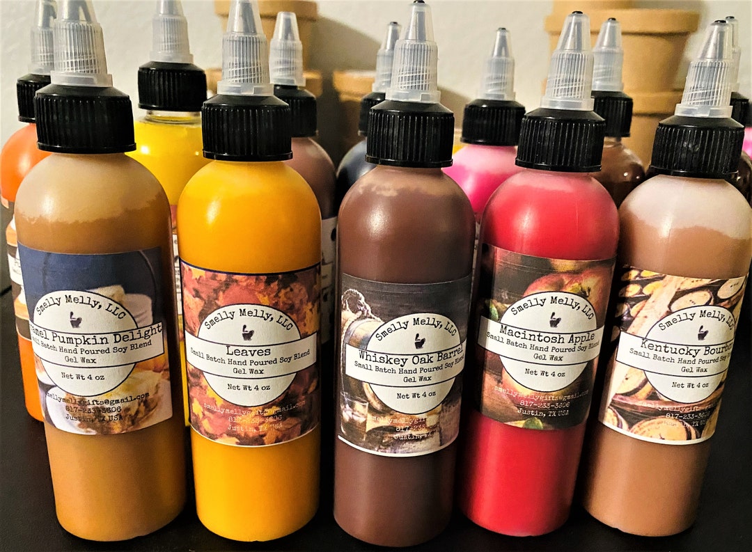 Squeezable Gel Wax-4oz Bottles FALL SCENTS - Etsy