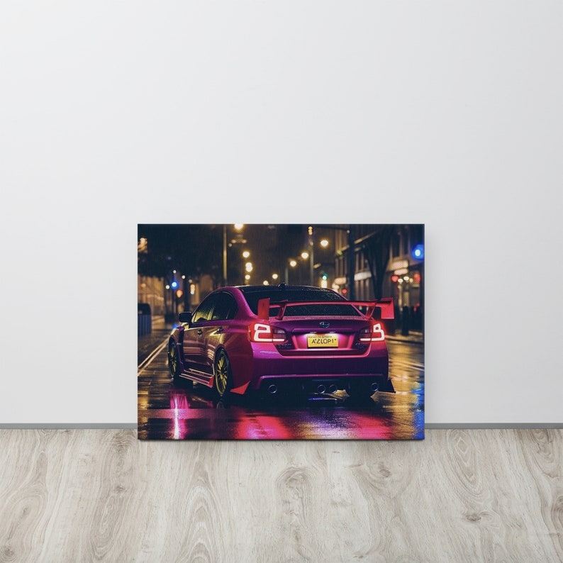 Subaru WRX / STI High Definition Landscape Wall Canvas Print, High ...
