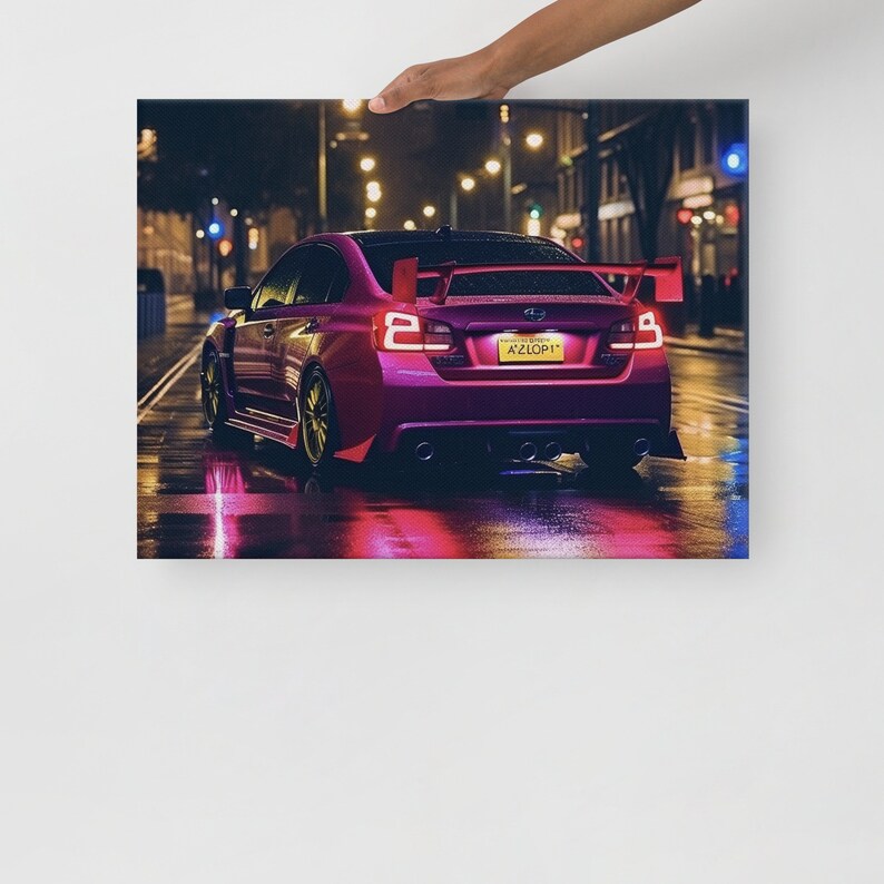Subaru WRX / STI High Definition Landscape Wall Canvas Print, High ...