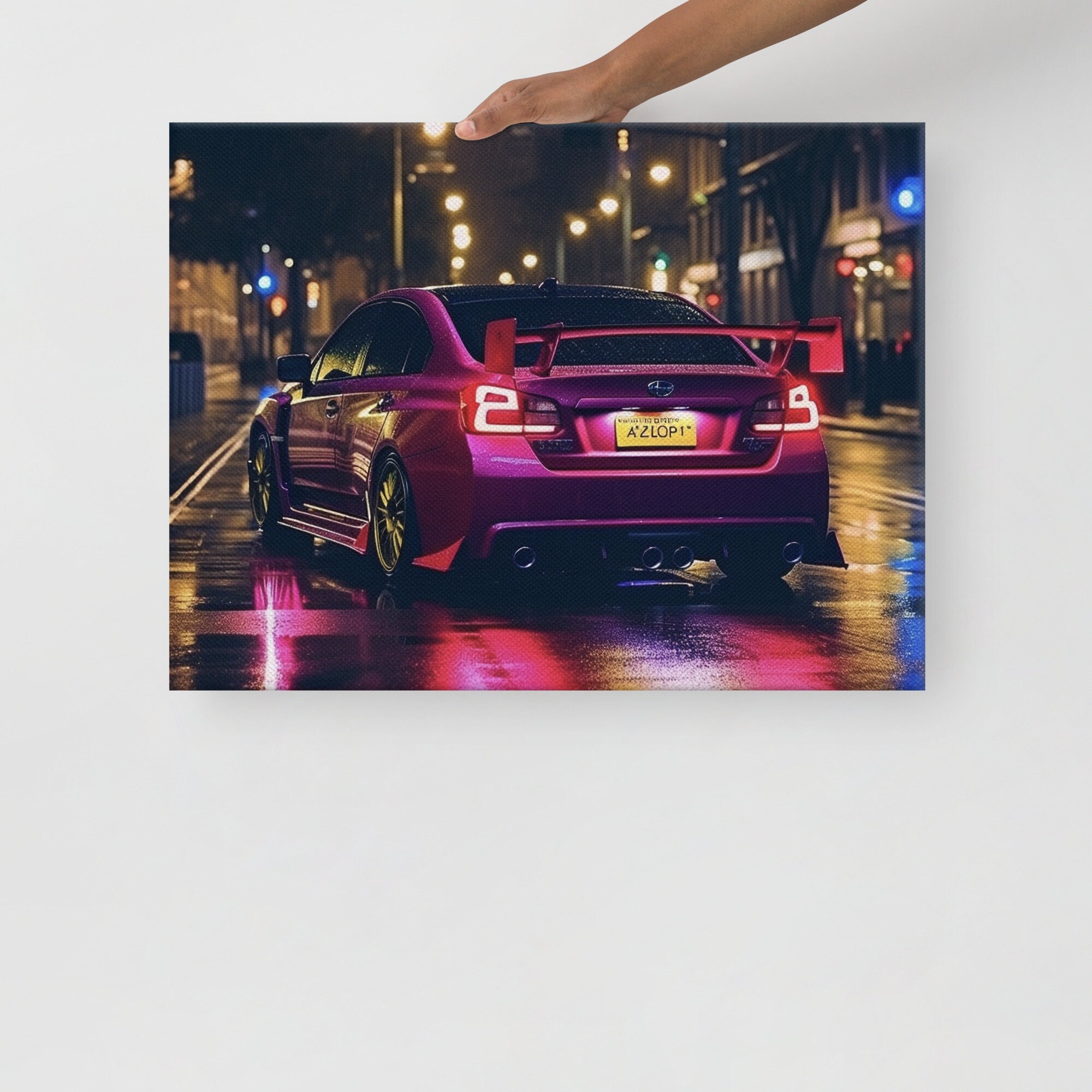 Subaru WRX / STI High Definition Landscape Wall Canvas Print, High ...